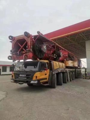 Chine Machinerie de construction 120 tonnes Grue de camion d'occasion avec 4 arbres et certification ISO9001 à vendre