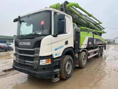 중국 줌밀리온 56미터 52미터 사용 된 펌프 트럭 구조가 있는 무거운 건설 기계 판매용