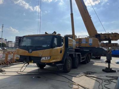 Chine 2018 Xg 130 tonnes grue mobile Grue télescopique montée sur camion avec arbre orange numéro 4 à vendre