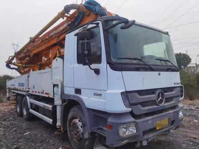 중국 사용 된 수압 가공 과정 ZLJ5330THBBE Zoomlion 49 미터 콘크리트 펌프 트럭 판매용