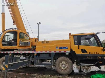 Cina Orange 2019 Xg 25t Mobile Crane Camion Cran per macchine di costruzione in vendita