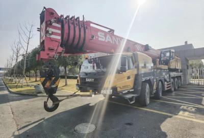 China 100 ton zware machines gebruikte vrachtwagen kraan Zoomlion 2017 Sy vouwbare naverkoopservice Te koop