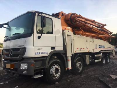 中国 Zoomlion 52m 中古 コンクリートポンプ 振動幅2.6mmの重用機器 販売のため