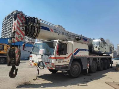 China 90 ton Zoomlion Heavy Machinery Gebruikte vrachtwagen kraan met vijf-arm jib en after-sales service Te koop