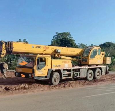 중국 25톤 트럭에 장착된 건설 장비용 망원경 크레인 판매용