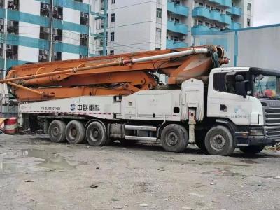 중국 흰색 Zoomlion 63m 37m 콘크리트 펌프 트럭 Actros 4141 트럭 탑재 펌프 직접 판매용