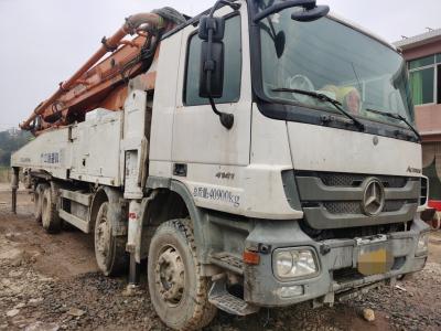 中国 シリンダー型 中古 52 メートル ズームリオン コンクリートポンプ 総重量 40900 kg 販売のため