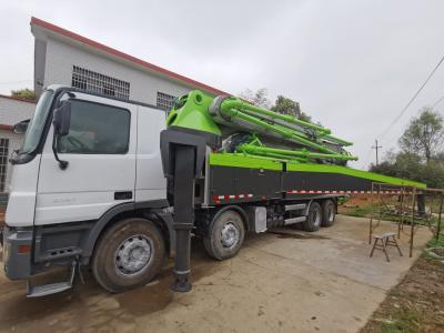 Cina Piastra di batch di pompe per calcestruzzo Zoomlion 52 metri camion stazionario 120m 178 produttività in vendita