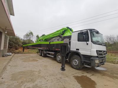 Cina Piastra di batch di pompe per calcestruzzo Zoomlion 52 metri camion stazionario 120m 178 produttività in vendita