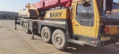 중국 2011 Sy 50톤 트럭 크레인 중장비 이동 크레인 4 샤프트 및 접는 디자인 판매용