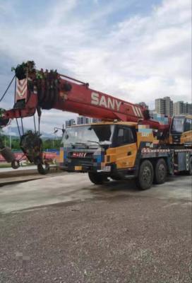 China 75 Ton Heavy Equipment Mobile Crane with Maximum Lifting Height 40m and 4 Shafts for sale