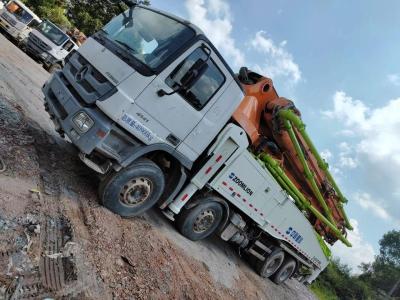 中国 1370mm 給水高 建設用 コンクリートポンプ 52m オレンジ色の重装備 販売のため