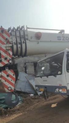 중국 80톤 사용 된 2012 Zml 트럭 크레인 판매 후 서비스 및 15.1 * 2.85 * 3.82m 크기 판매용