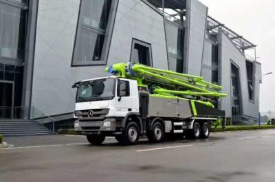 中国 スムーズで正確なコンクリート配置のためのZoomlion 56メートルの中古コンクリートポンプトラック 販売のため