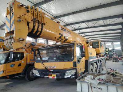 중국 2013 Xg 이동 크레인 QY160 5 팔 크레인 지브가있는 100톤 중고용 트럭 크레인 판매용