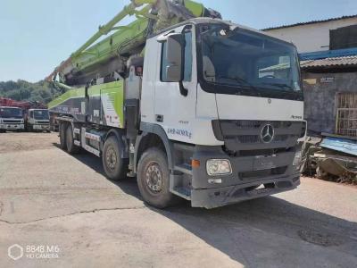 중국 13875*2500*4000mm 크기 콘크리트 배치 공장 사용 된 Zoomlion 56 미터 펌프 트럭 판매용