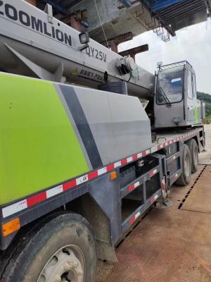 중국 25 톤 줌리온 트럭 크레인 최대 들어올림 높이 40m 및 들어올림 용량 16t 판매용