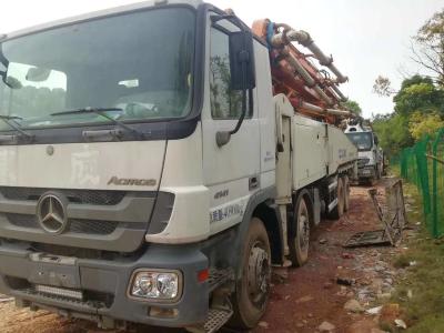 중국 판매 후 서비스 Zoomlion 52m 중고용 콘크리트 트럭 펌프 중고용 장비 판매용