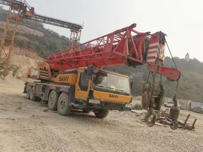 China 75 ton gebruikte vrachtwagen kraan mobiele kraan zware apparatuur 2011jaar met after-sales service Te koop
