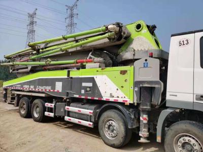 China Zoomlion 52 Meter Concrete Pump Truck 140/200 M3/H Output for Concrete Batching Plant for sale