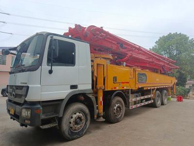 中国 Putzmeister 56m 中古コンクリートポンプシリンダータイプ構造と水力加工プロセス 販売のため