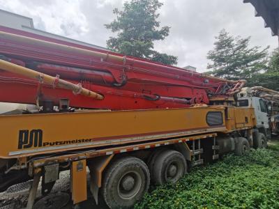 中国 2013年 プッツマイスター コンクリートポンプ 53m オレンジ色振動幅 2.6mm バージョン 販売のため