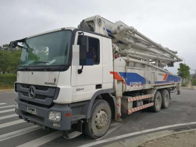 China Zoomlion 47m Used Concrete Pump for Ready-Mix Second-Hand Machinery Cylinder Structure for sale