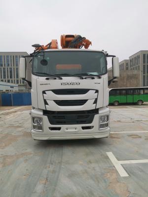 中国 振動幅 2.6mm 準備式ミキサートラック機械のためのバッチプレートコンクリートポンプ 販売のため