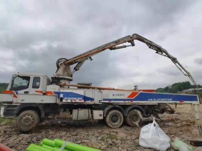 中国 半乾式ショットコンクリート 移動ポンプ 固定ポンプトラック ズームリオン 47メートル 中古機器 販売のため