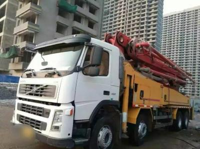 中国 プッツマイスター 46 メートル コンクリートポンプ トラック 建設現場の半乾燥ショットコンクリート 販売のため