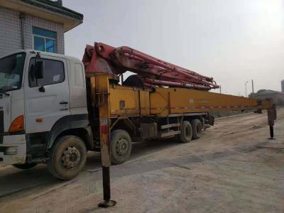 中国 半乾式ショットコンクリート M49-5RZ プッツマイスター 49 メートルブームポンプ付きの建設機械 販売のため