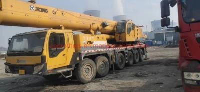 China 2011 XC 100K-1 100T Crane Heavy Duty Truck Hydraulic Mobile Truck Crane with 6 Shafts for sale