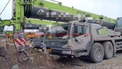 중국 강력한 Zoomlion 80t 트럭 크레인 판매 후 서비스와 5 팔 크레인 지브 판매용