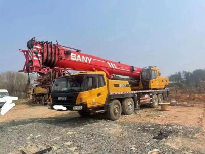China 50T Orange Truck Crane in Good Condition and Cost for Construction Equipment Rental for sale