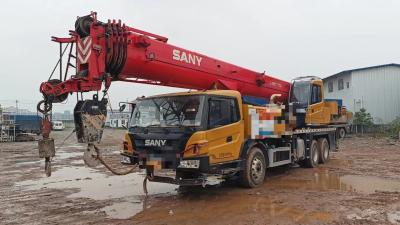 중국 2021 Sanys 25톤 트럭 크레인 5 팔 크레인 지브 후판 서비스 보장 판매용