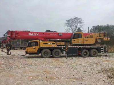 China Gebruikte en opvouwbare 80 ton vrachtwagenkraan in uitstekende staat Te koop