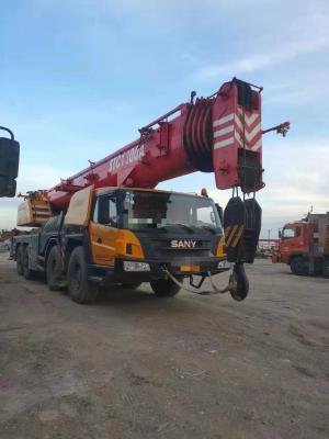 중국 100톤 수압 트럭 크레인 트럭에 장착된 망원경 크레인 최대 들어올림 무게 16t 판매용