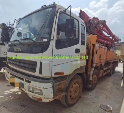 China Used 2011 Putzmeister 46 Meter Concrete Pump Truck Concrete Boom Pump for Volume Jobs for sale