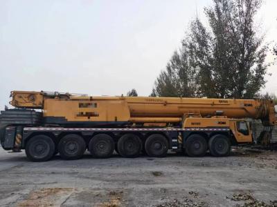 중국 300T 중고용 트럭 크레인 QAY400 건설 장비용 트럭에 장착된 망원경 크레인 판매용
