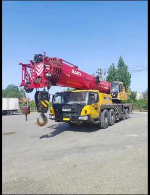 중국 80T 중고용 트럭 크레인 이동 크레인 건설 기계 4 셰프트 좋은 상태 판매용