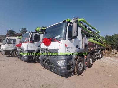 中国 緑色 2021 Zml 52m コンクリートポンプ トラック トラック ポンプ 振動幅 2.6mm 販売のため