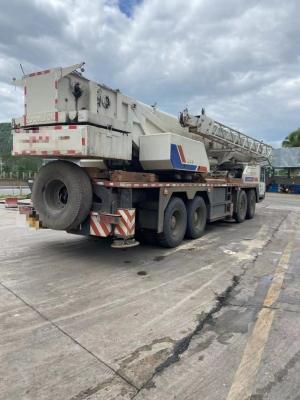 중국 줌리온 80톤 테리안 모바일 크레인 2012년 사용된 크레인 5팔 크레인 비브 흰색 판매용