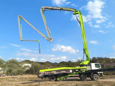 Китай 2013 Zml 56m Использованный бетонный насос для полусухих запасных частей для шлифовального бетона продается