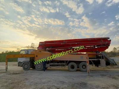 Китай Putzmeister 46 метров использованный бетонный насос для послепродажного обслуживания и хорошего состояния продается