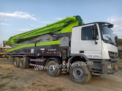 China 2013 Zml 56m Gebrauchtbeton-Boompumpen-Baumaschine mit halbtrocknen Schlagbeton-Typ zu verkaufen
