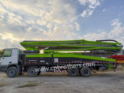 China Vibrationsbreite 2,6 mm Zweithand 2013 Zml 56m Betonpumpenwagen Mercedes Benz zu verkaufen