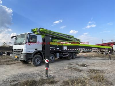 China Green Refurbished Zoomlion Concrete Mixer Machine 56 Meter Used Concrete Pump Truck for sale
