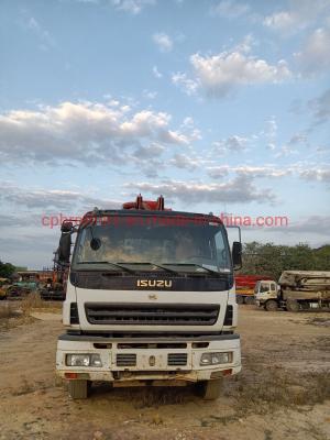 China Putzmeister 46 Meter Betonpumpe Gesamtgewicht 34800 kg Rot für Sie zu verkaufen