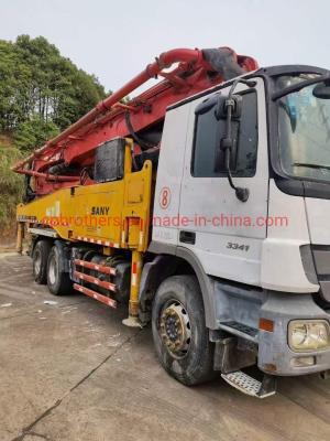 China Mercedes Benz Chassis Used Concrete Pump Truck with Max.Theory Output of 120/170 M3/H for sale
