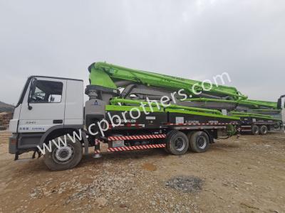 China Lieferung 2019 Gebrauchtbetonpumpenwagen 47m zur Fütterungshöhe 1540 zu verkaufen